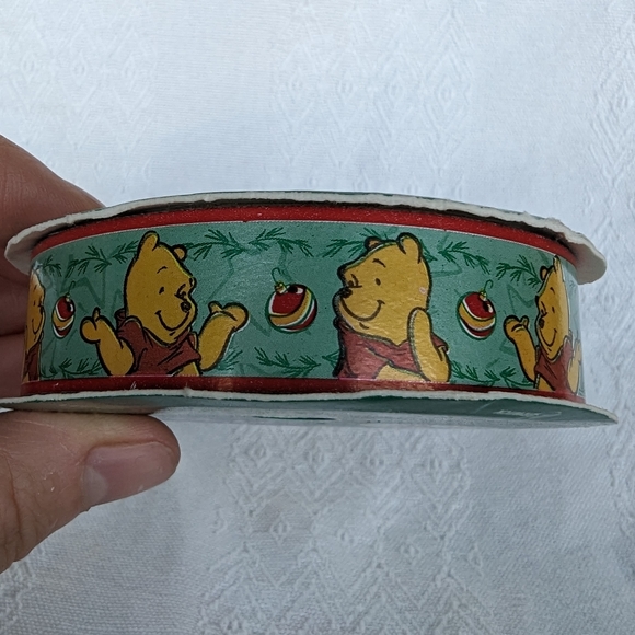 Disney | Holiday | Vintage 200 Winnie The Pooh Christmas Ribbon | Poshmark